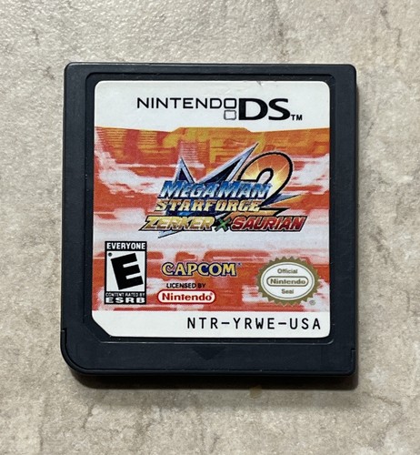 Mega Man Starforce 2: Zerker X Saurian - Nintendo DS - Authentic Cart ...