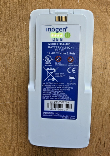 Inogen G4 / OxyGo Fit 4-Cell Double Battery BA-408 | eBay