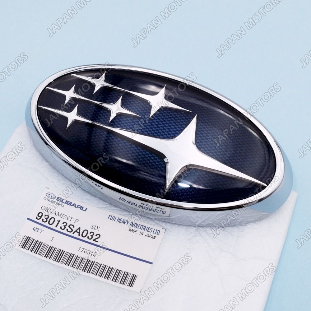 GENUINE Subaru Front Grille Emblem 2006-2014 Impreza Legacy WRX STi ...