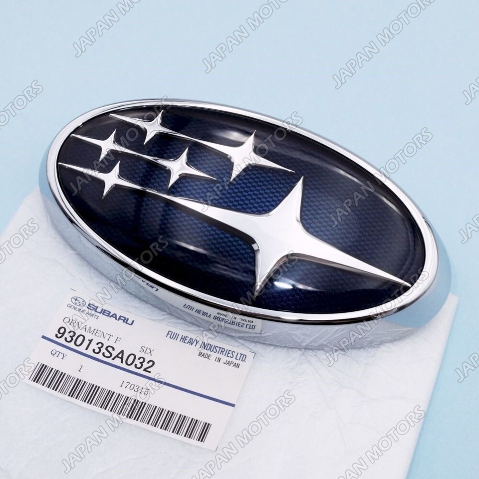 GENUINE Subaru Front Grille Emblem 2006-2014 Impreza Legacy WRX STi ...