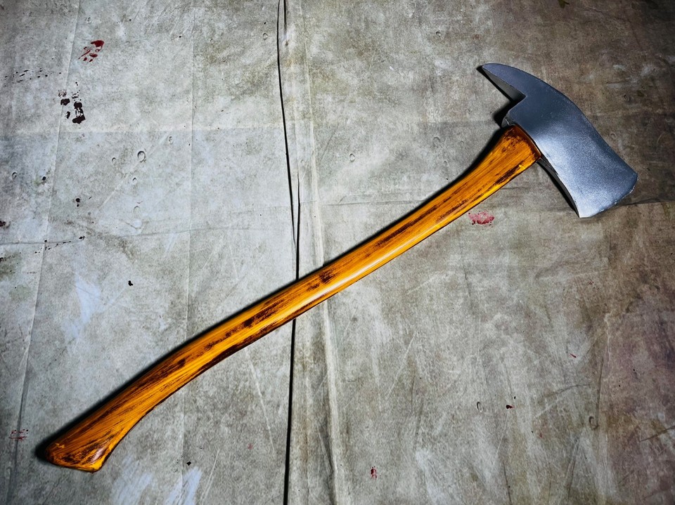 Fire Axe Silver Movie Prop PU FOAM Pulaski Shining Halloween Accessory ...