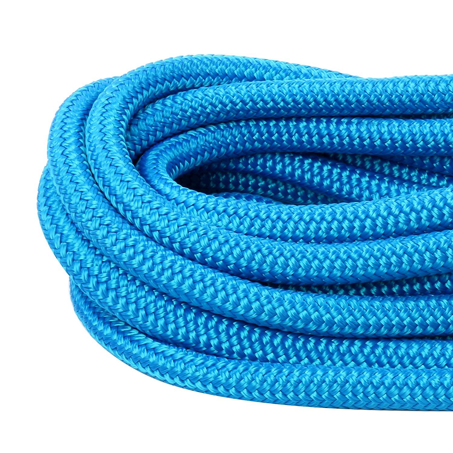 4 pcs 5/8 Inch 25FT Marine Boat Dock Lines Rope Double Braid Nylon ...