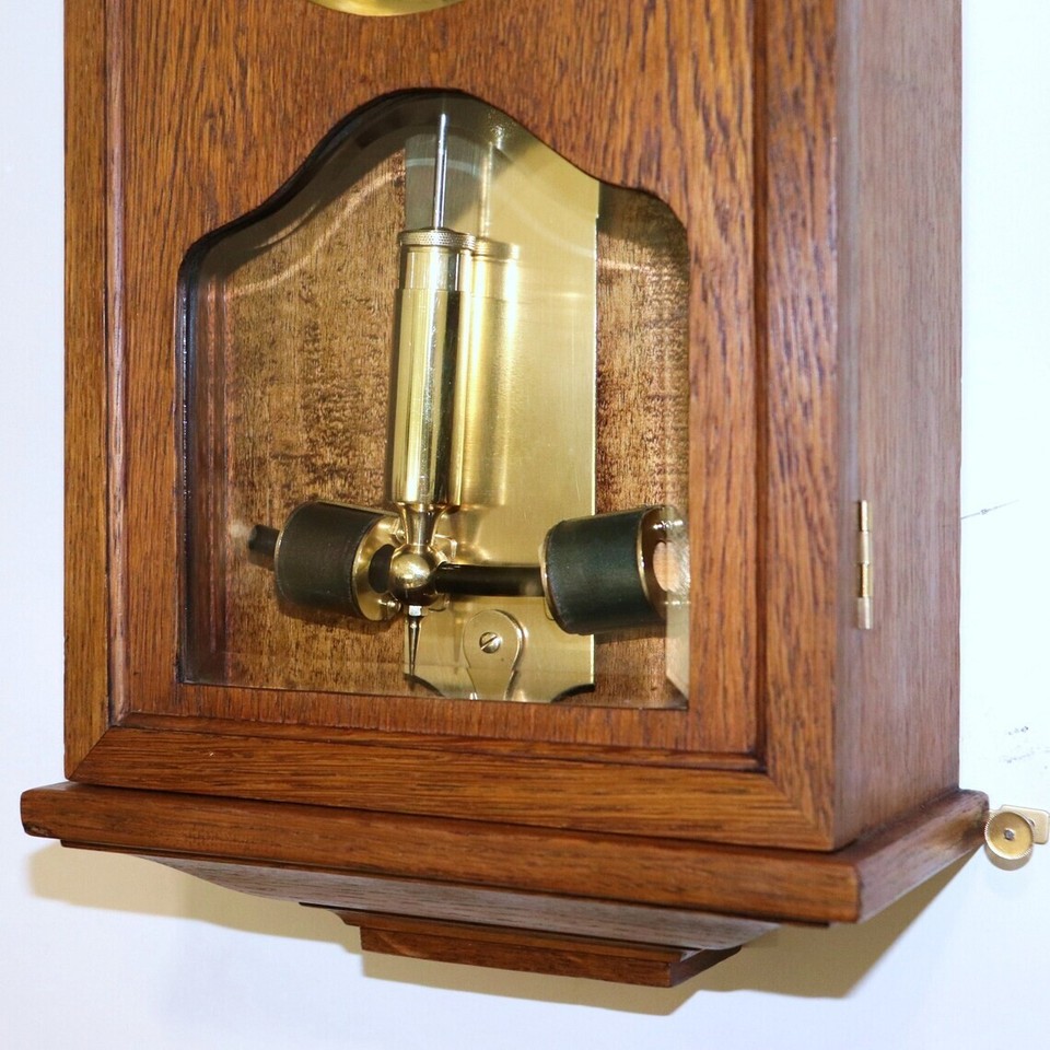 ATO HALLER & BENZING Antique Wall TOP Clock 1920s Electric SUPER RARE ...