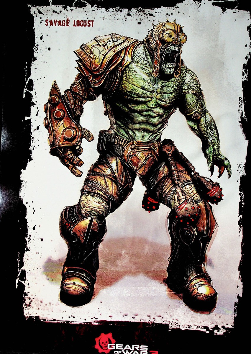 Gear Of War Locust Logo Gears Of War Queen Myrrah Leads The Locust