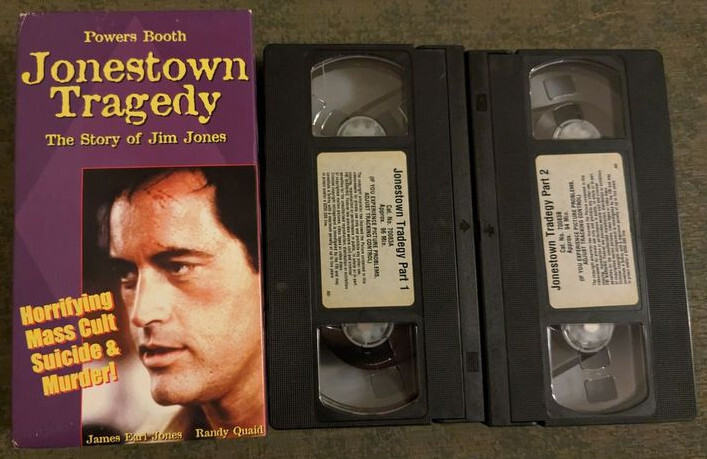 Jonestown Tragedy : Story of Jim Jones - VHS tape video - original U.S ...