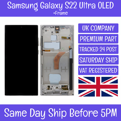 Samsung Galaxy S22 Ultra SM-S908 OLED LCD Screen Display Digitizer ...