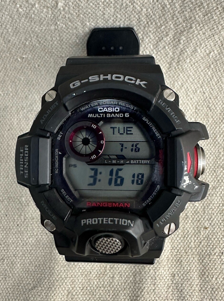Casio Black G-Shock Rangeman Digital Watch GW-9400 ~ Unisex | eBay