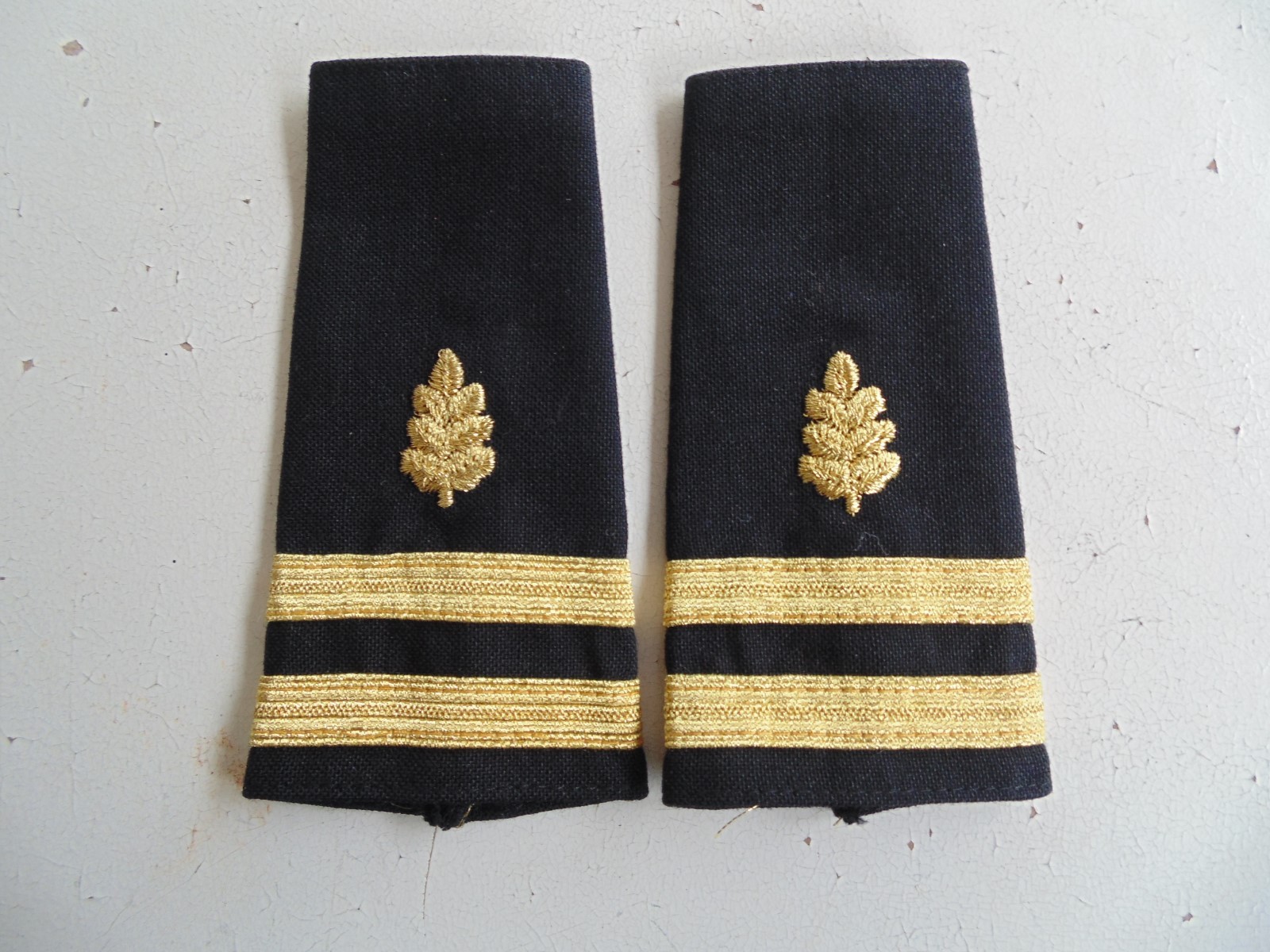 USN US NAVY O-3 LIEUTENANT SERVICE DRESS SLIP-ON EPAULET SHOULDER SLIDE ...