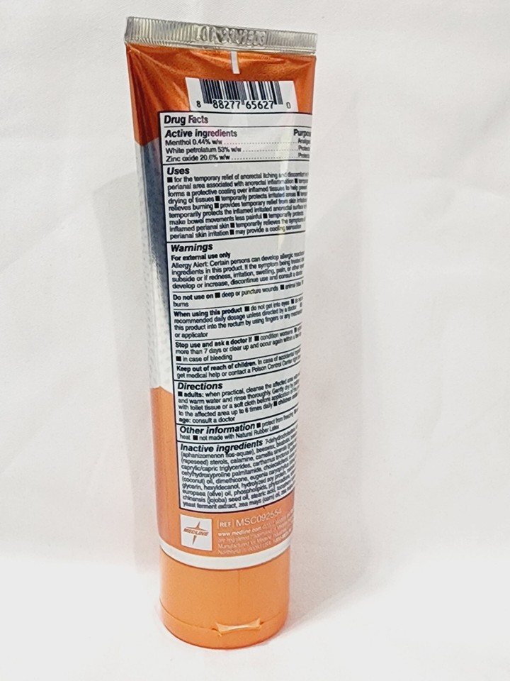 Medline Remedy PROTECT Paste Skin Protectant Menthol Unscented 4 oz ...