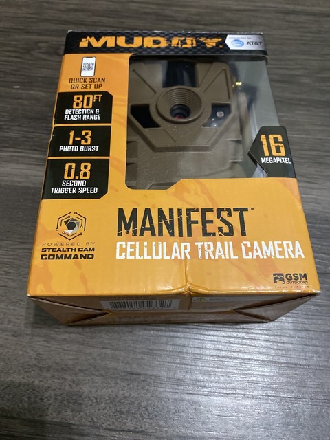 Muddy Manifest At&t Wireless 16mp Cellular Trail Camera Mud-atw for ...