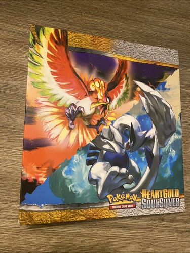Pokemon Heartgold Soulsilver 3-Ring Binder!! Lugia & Ho-Oh!! USED | eBay