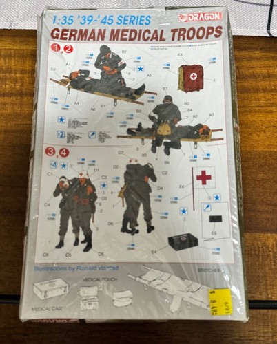 Dragon German Medical Troops '39-'45 Series 1:35 - Contents Sealed | eBay
