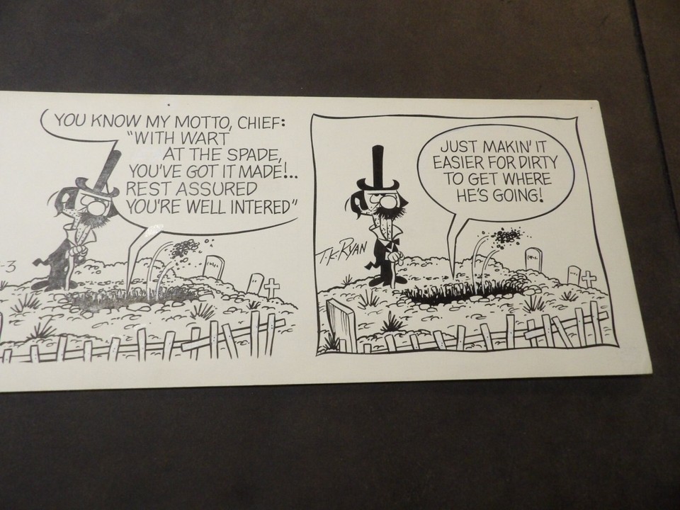 Tumbleweeds by Tom K Ryan - Mar 3, 1967 - Original Daily Comic-strip ...