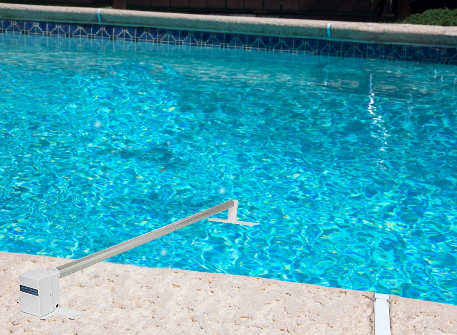 Swimming Pool Boy II Automatic In-Ground Solar Blanket Cover Reel w ...