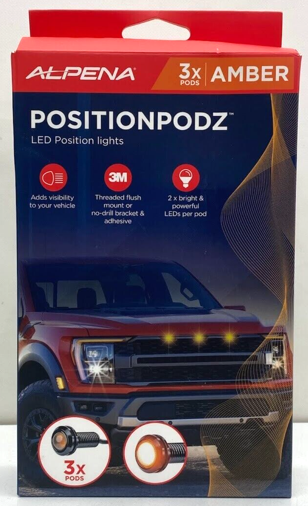 Alpena+Possitionpodz+Amber+Running+or+Position+Light for sale online | eBay