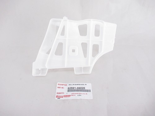Genuine OEM Toyota 52591-06020 Passenger Rear Bumper Side Seal 2015 ...