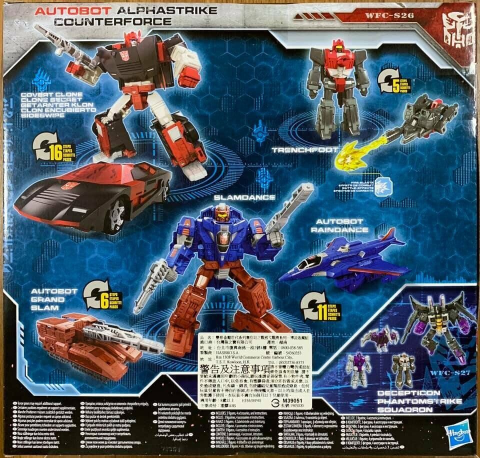 Hasbro Transformers Siege Sideswipe & Slamdance Alphastrike ...