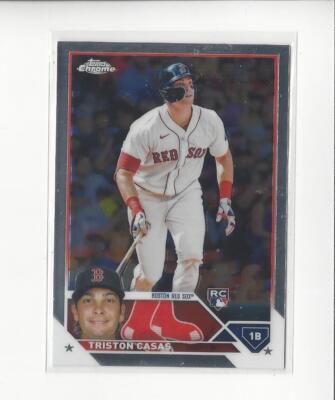 2023 Topps Chrome #174 Triston Casas RC Rookie Red Sox | eBay