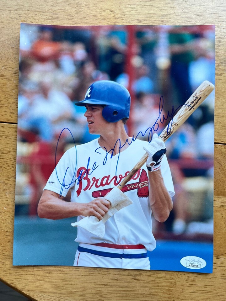 DCC: Dale Murphy Autograph Signed 8x10 photo COA JSA Atlanta Braves 2x ...