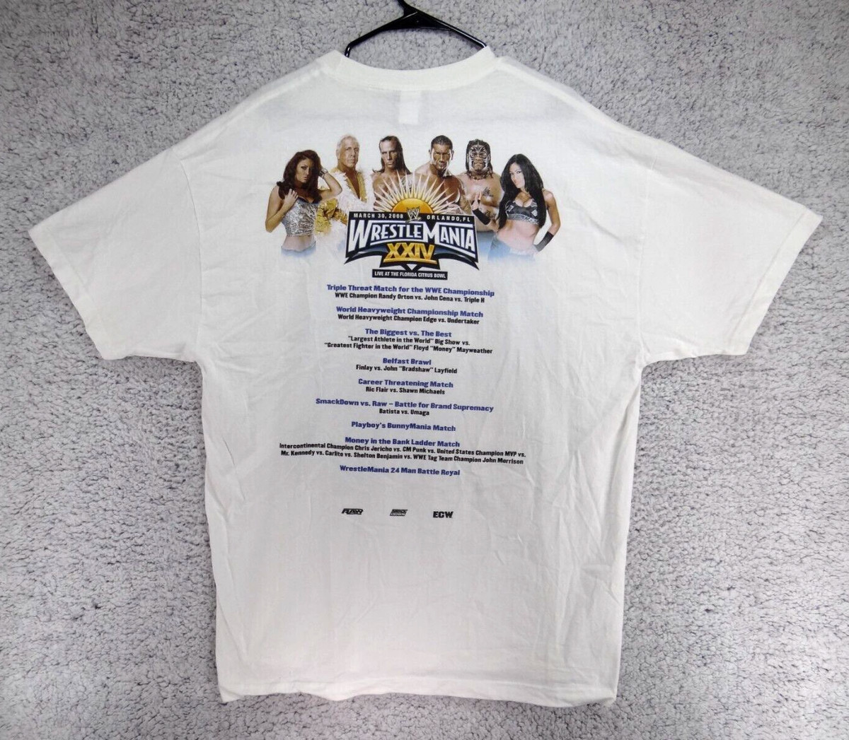 Wrestlemania 24 Match Card