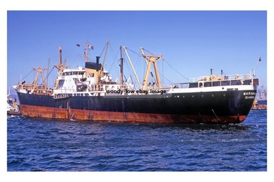 mc4236 - Bank Line Cargo Ship - Marabank , built 1963 - photograph 6x4 ...