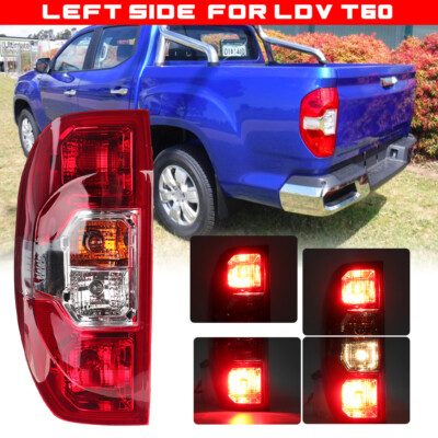 Left Side Tail Light Rear Back Lamp W/Bulb For LDV T60 PRO TRAILRIDER ...