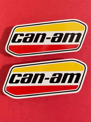 LOT of 2 - CAN-AM Racing 7" Sticker | eBay