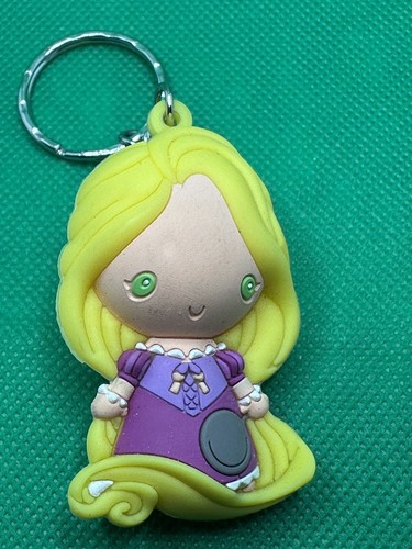 Disney Princess Rapunzel 3D Figural Bag Clip Monogram Keychain | eBay