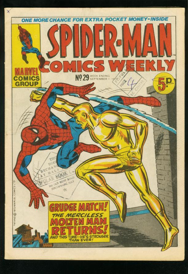 Spider Man Comics Weekly