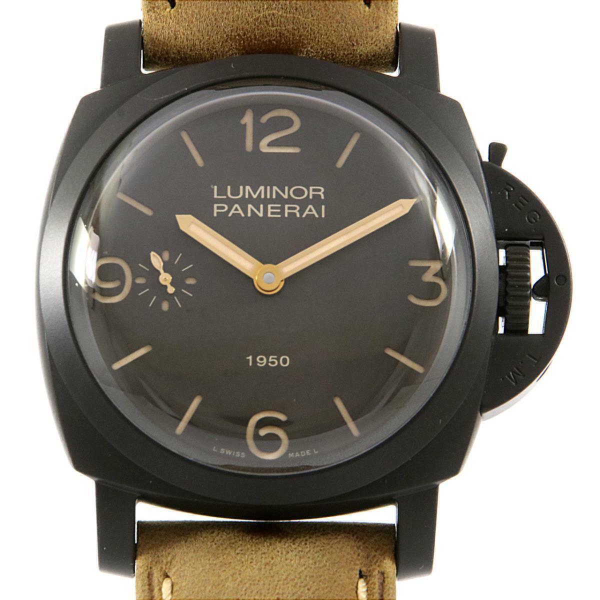Panerai Luminor Black Unisex Adults Watch - PAM00375 for sale online ...