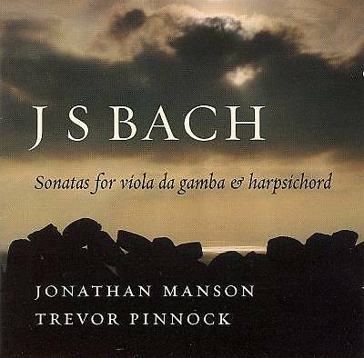 Bach: Sonatas for Viola Da Gamba & Harpsichord by Jonathan Manson ...
