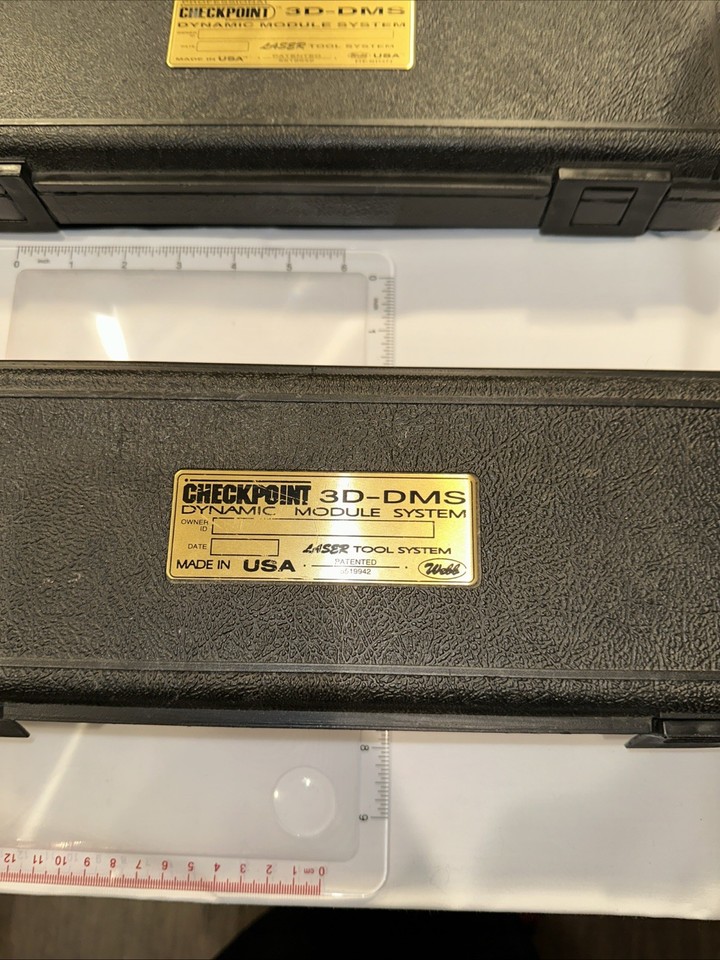 Extremely Rare - CHECKPOINT 3D DMS Laser Level With Case, Rotating ...