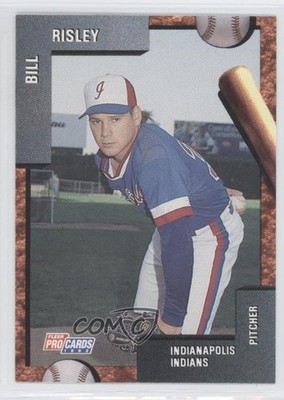 1992 Fleer ProCards Minor League Bill Risley #1857 Rookie RC | eBay