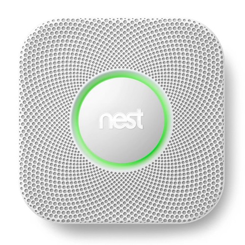 Google Nest Protect Smart Smoke Alarm Carbon Monoxide Detector Battery ...