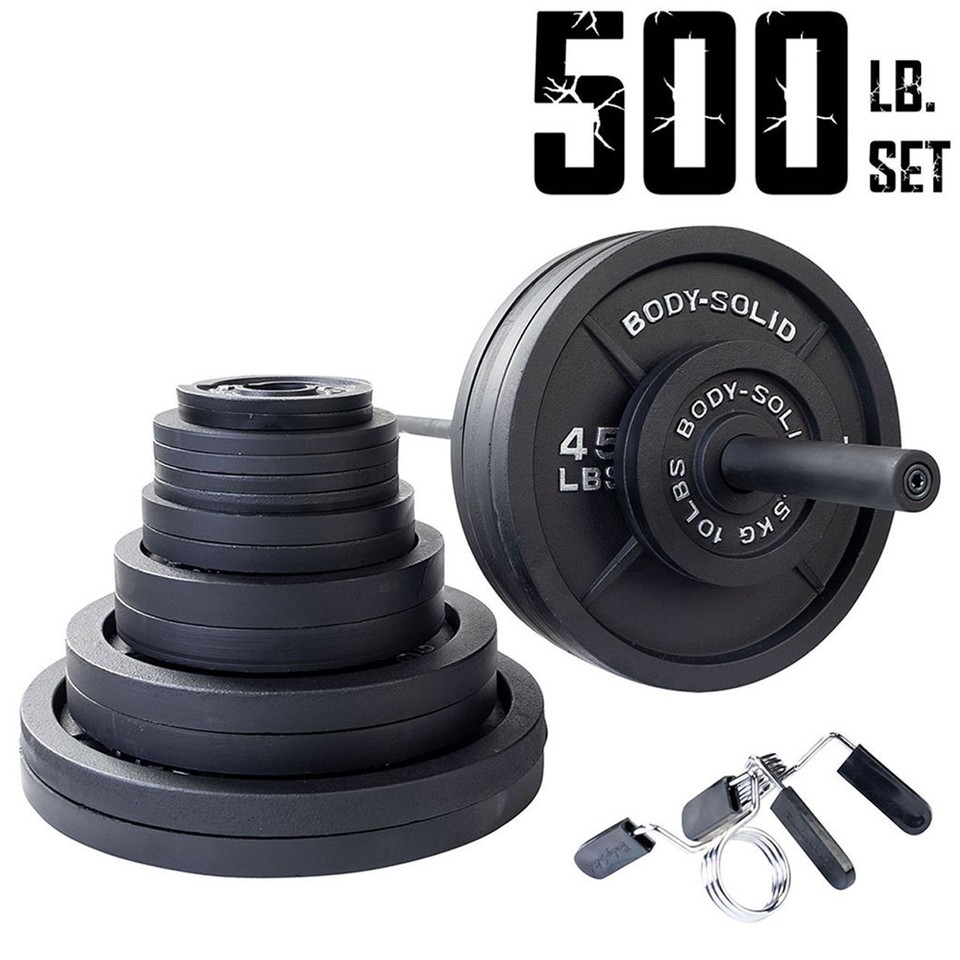 Body-Solid GPR400 Power Rack with Functional Trainer and Weight Set | eBay
