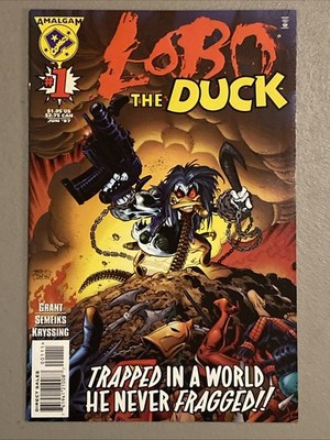 LOBO THE DUCK VARIANT 1ST APP BONGFACE AMALGAM COMICS 1997 | eBay