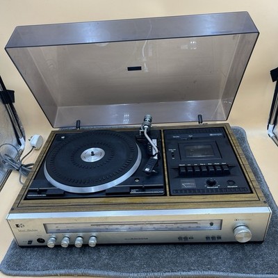 Vintage Pye 1606 Stereo Music System Turntable / Cassette Tape & Radio ...