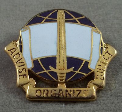 US Army Unit Crest 308th Civil Affairs Brigade - D - 22 - Clutchback | eBay