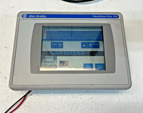 Allen-Bradley 2711P-T7C4D8 SER A PanelView Plus 700 2711P-RP8D SER A | eBay