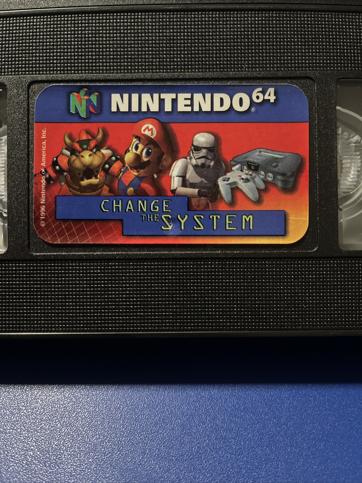 Nintendo 64 Power Change the System Launch Date Promo VHS N64 *no case ...