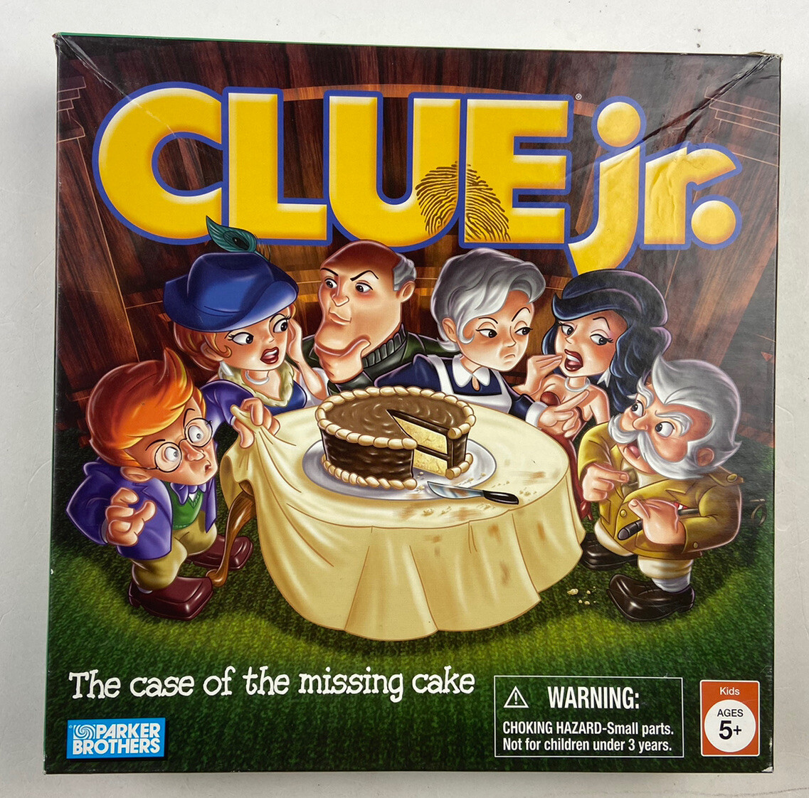 CLUE jr. The Case of the Missing Cake Board Game 100% Complete Parker ...