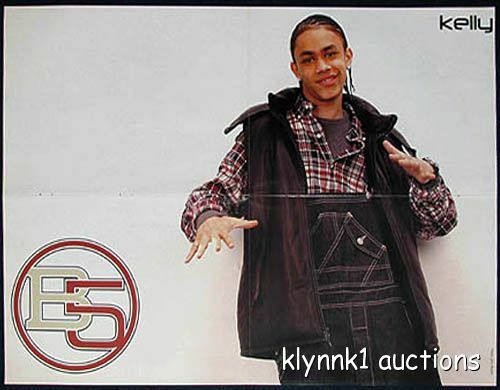 Kelly Breeding 3 POSTERS Centerfolds Lot 1245A B5 Patrick Bryan Dustin ...