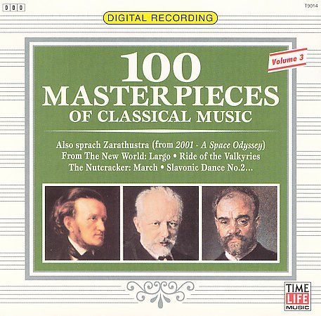 100 Masterpieces of Classical Music, Vol. 3 [Time-Life] (CD, Time/Life ...
