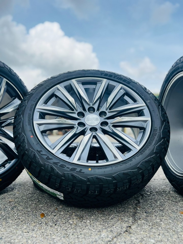 22" Sierra Wheels Yukon Denali Rims 2024 2023 Silverado Tahoe Escalade ...