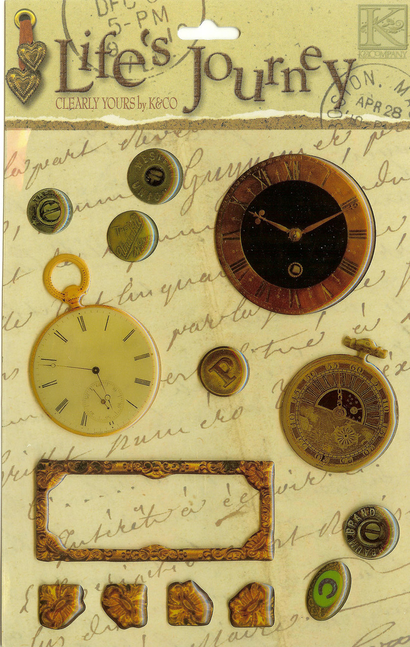 Life's Journey Domed Watches, Stickers K & COMPANY - NEW, 557062 | eBay