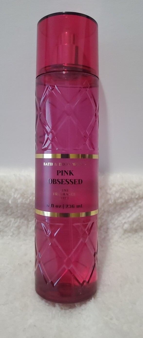 BATH & BODY WORKS FINE PINK OBSESSED FINE FRAGRANCE MIST BODY SPRAY 8.4 ...