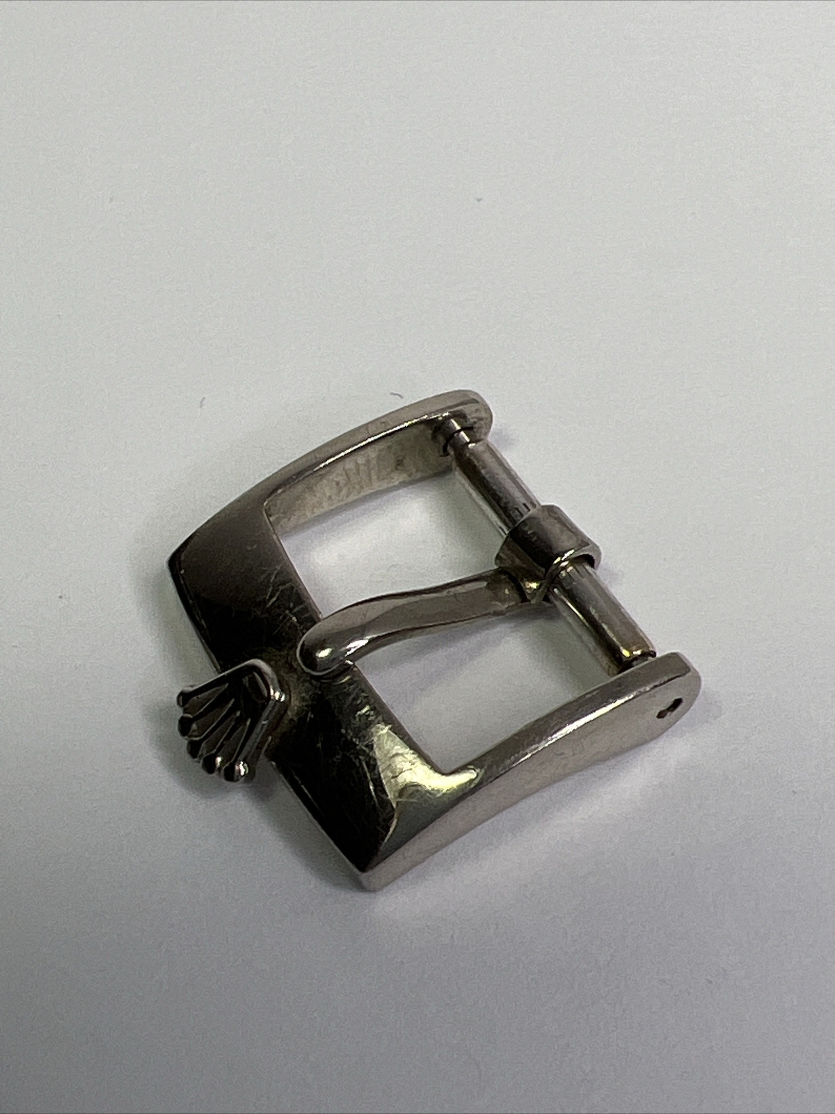 Authentic Rolex 18K White Gold 13mm Tang Buckle Clasp | eBay