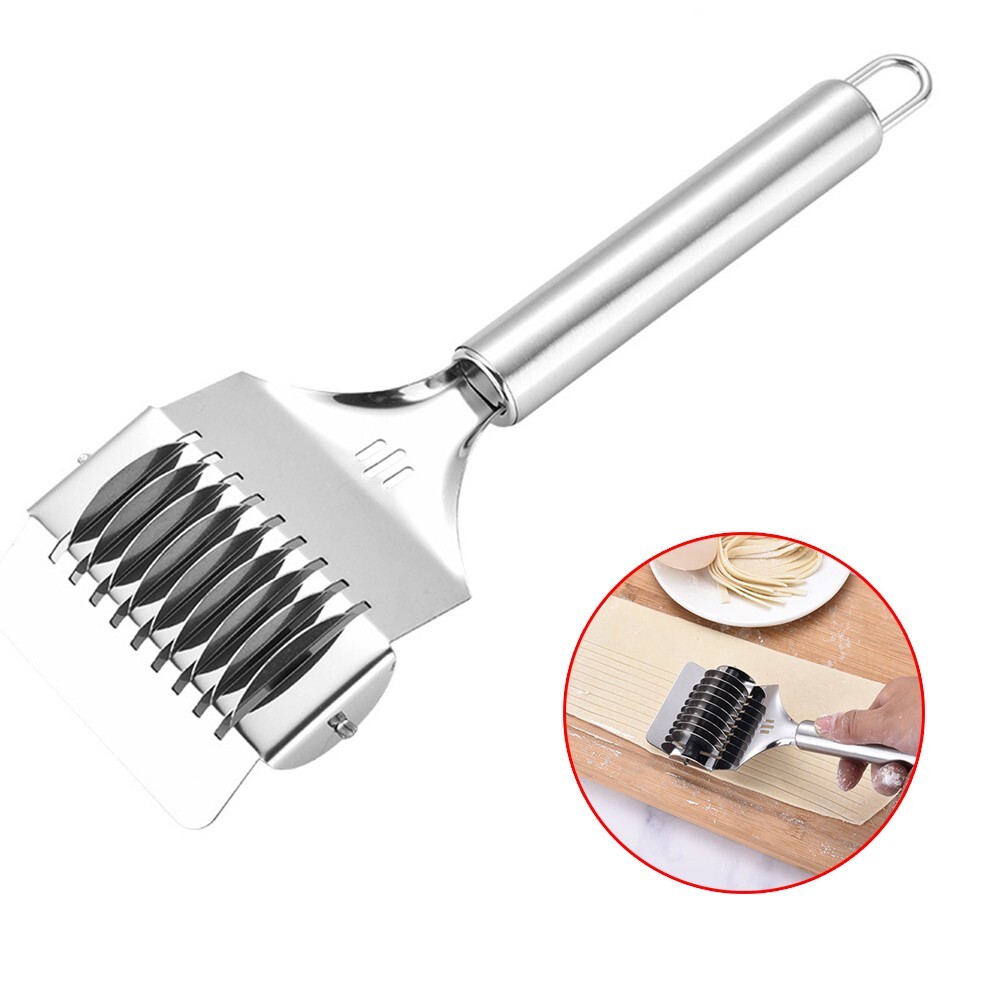 Noodle Slicer 22*7.5cm Kitchen Pasta Cutter Docker Dough Machine Maker ...