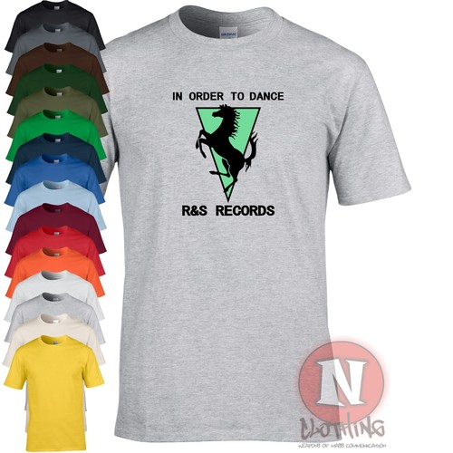 R&S Records t-shirt Belgium Techno dance rave music Electronica Ambient ...
