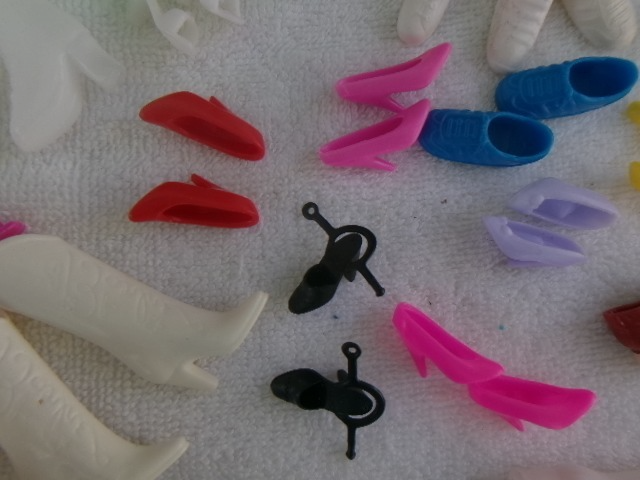 Vintage Barbie Shoe Lot plus Other Doll Shoes Mixed | eBay